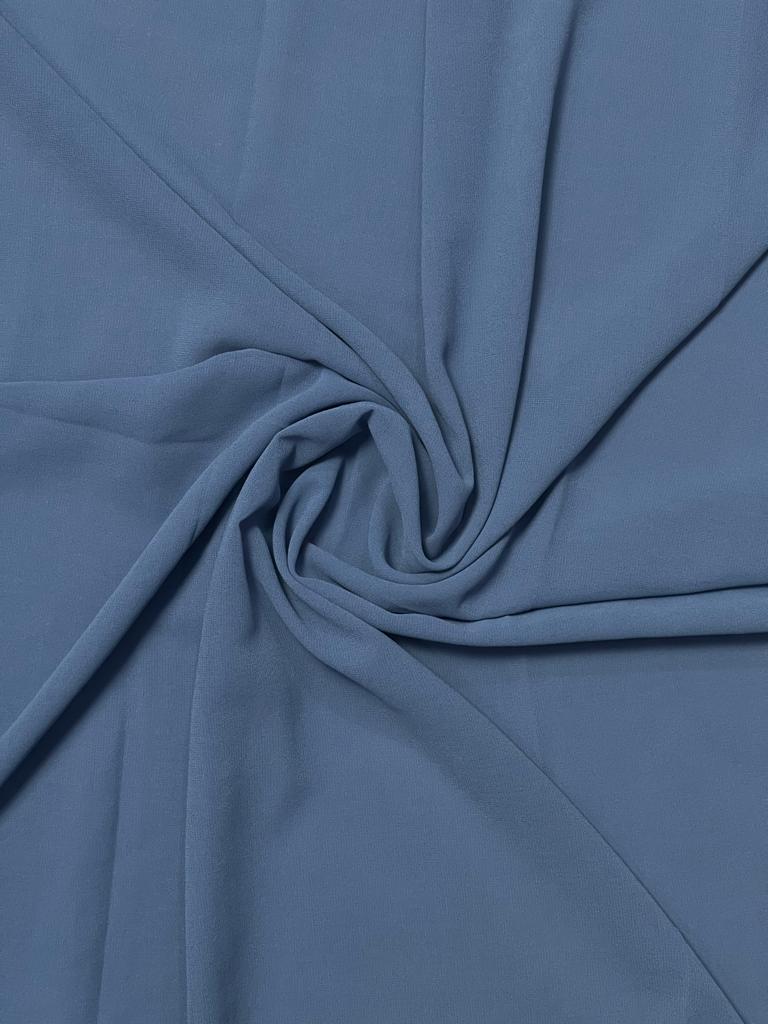 Classic Georgette - Cadet Blue – Modesatire